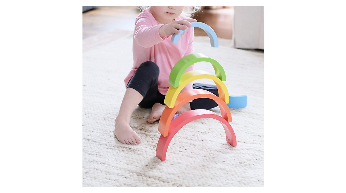 Rainbow Arches Stack & Play - Enhance Learning & Creativity
