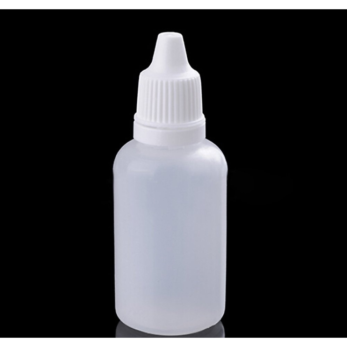 US 50pcs 30ml Empty Plastic Squeezable Dropper Bottles Eye Liquid Dropper Sample
