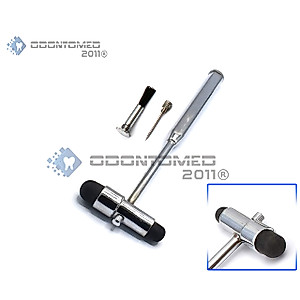 Set of 3 Pcs Reflex Taylor + Babinski + Buck Percussion Hammer Mallets (OdontoMed2011 Brand)