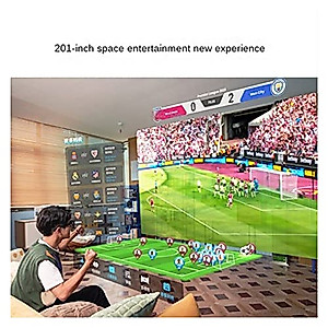 QINTEX Air Smart AR 3D Cinema HD IMAX Glasses Mobile Cell Phone Projection Screen Virtual Reality Game Video Music Sunglasses (Size : for iOS)