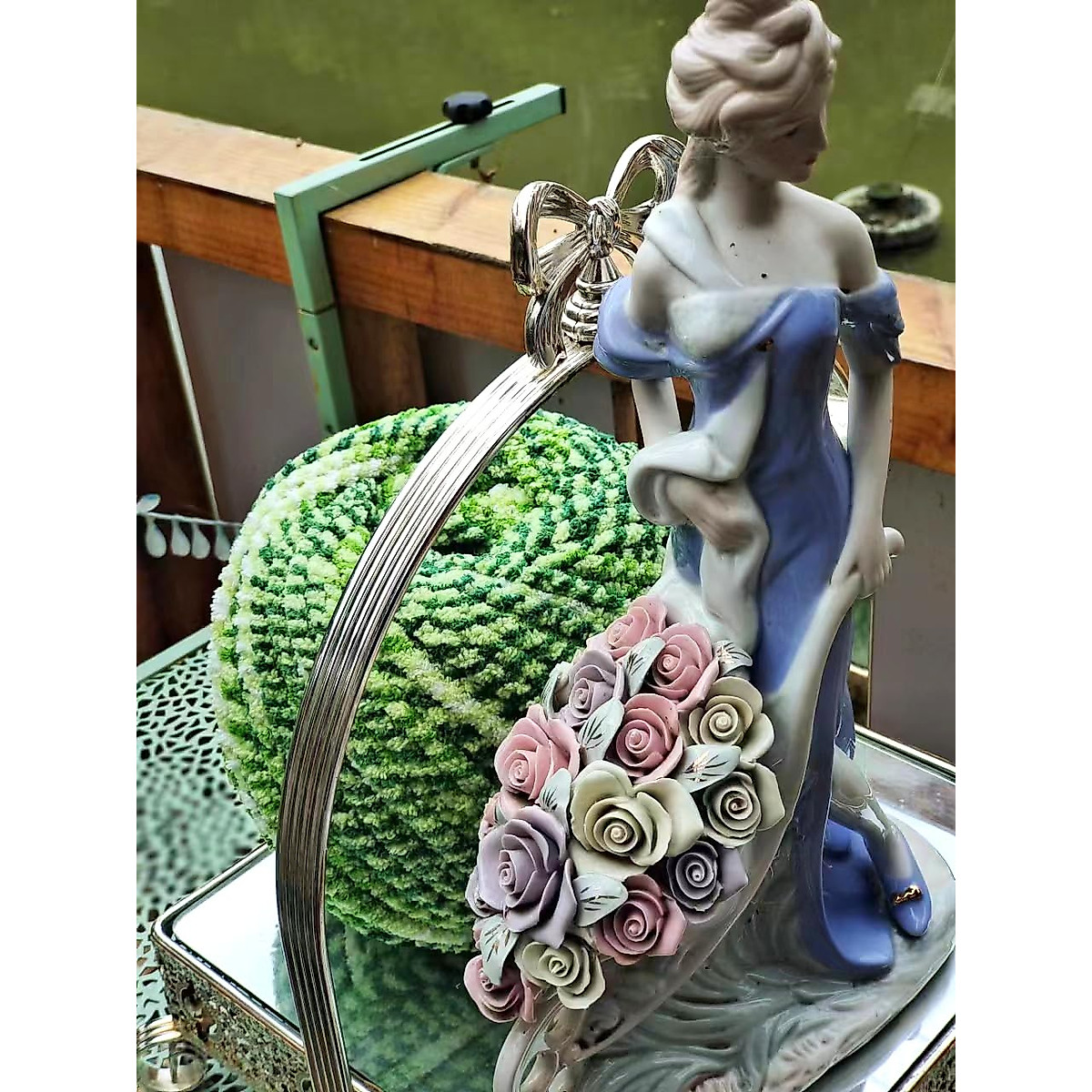 DDL&HEXI Feather Yarn,Velvet,Multi-Color 3 skeins of 100g (3.53oz*3=10.5oz)-Polyester-(96 * 3=290 Yards) (05)