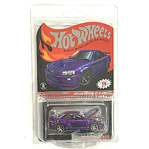 DieCast Hotwheels 2020 RLC Exclusive Skyline GT-R (BNR34) Purple