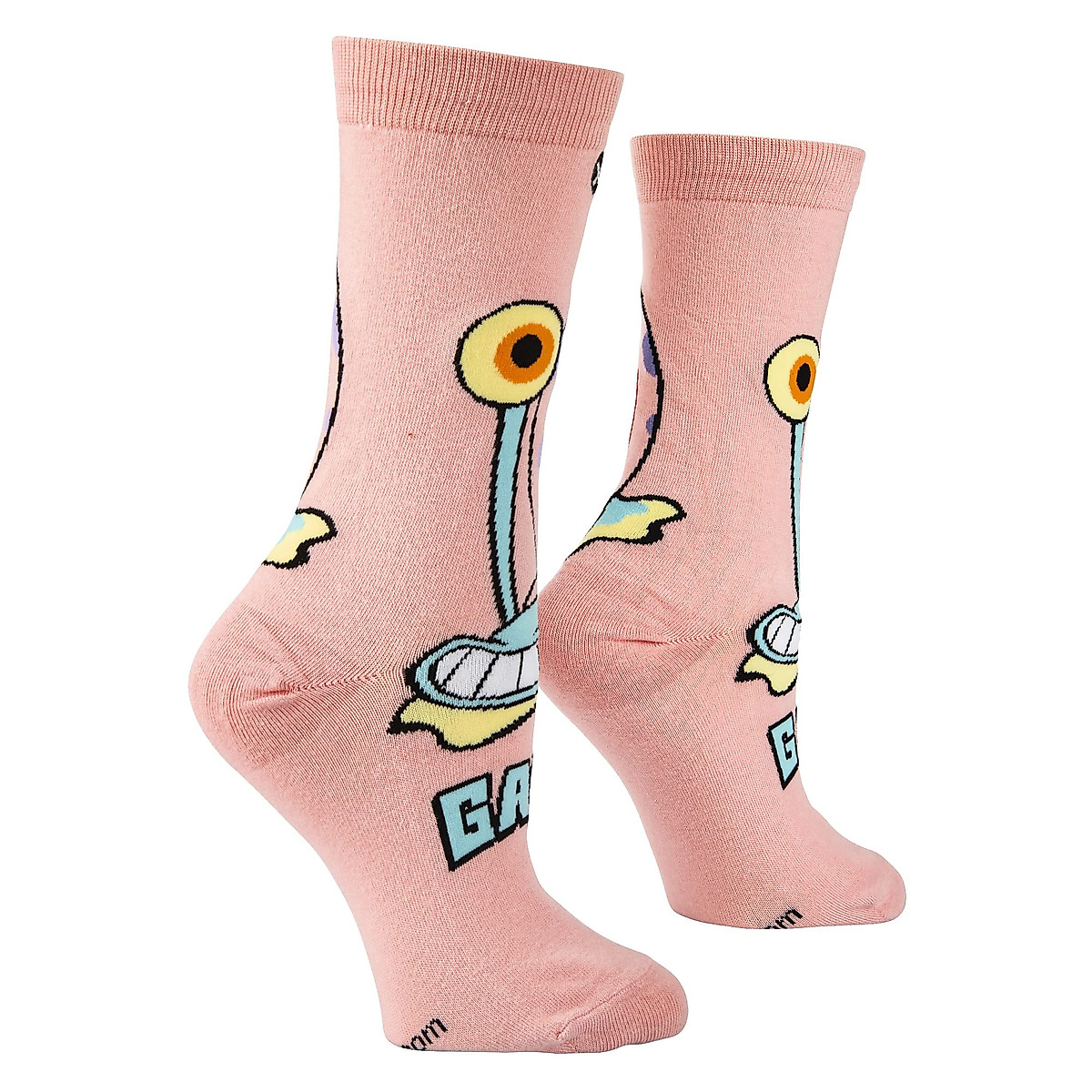 Odd Sox, Gary The Snail Nickelodeon SpongeBob Cartoon, Fun Cute Socks for Women, 5-10