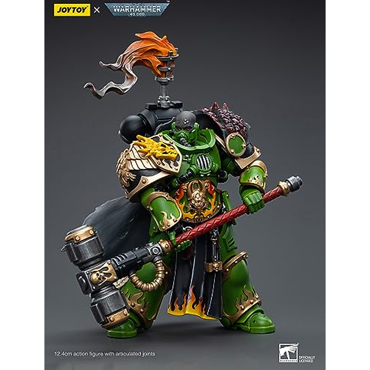 HiPlay JoyToy Warhammer 40K Salamanders Captain Adrax Agatone 1:18 Scale Collectible Action Figure