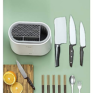 Ultraviolet UV Irradiation， Hot Air Drying, Portable Knife Holder Used for Kitchen, Lamp Beads are Safer, Intelligent Cruise System,A Variety Of Knives, Spoons, Forks And Chopsticks Can Be Placed