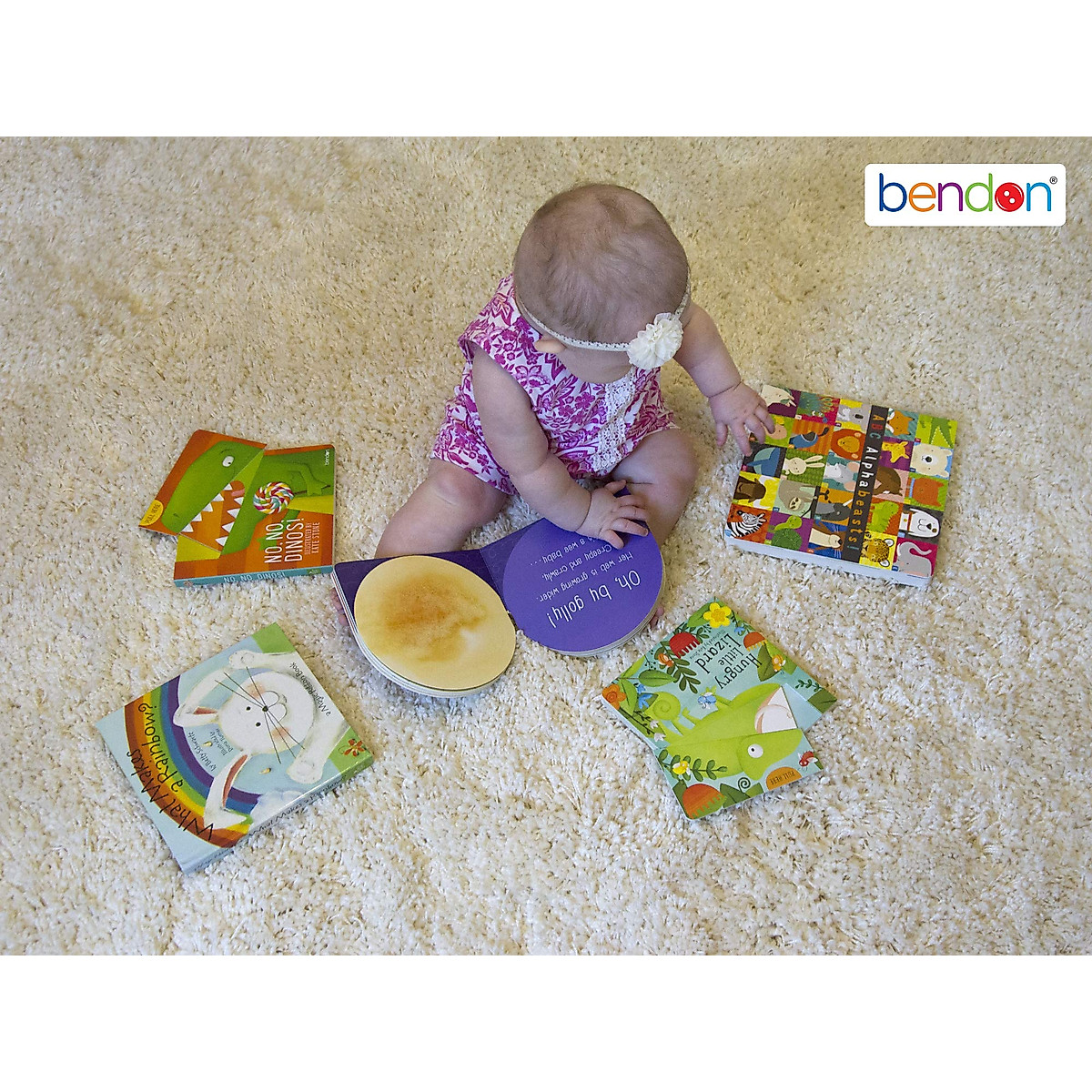 Bendon Piggy Toes Press What Makes a Rainbow? Magic Ribbon Storybook 7 Spreads 41001-AMZ