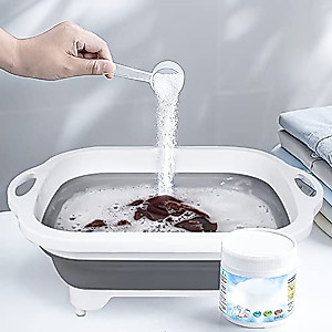 SEMSOIIO 1PCS Collapsible Cutting Board,Foldable Camping Dishes Sink Space Saving 3 in 1 Multifunction Storage Basket for Camping Accessories for RV Campers, Silicone Dish Tub for BBQ/Camping (Grey)