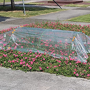 BESTOYARD Protectors Plants 6 pcs Greenhouse Film Greenhouse Film Green Agricultural Greenhouse Film Garden Plant Cover Garden Plant Cover Clear Sheet Green