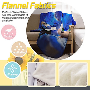 Cartoon Blanket Super Soft Flannel Throw Blanket Light Weight Blanket for Bed Couch Living Room 50"x40"