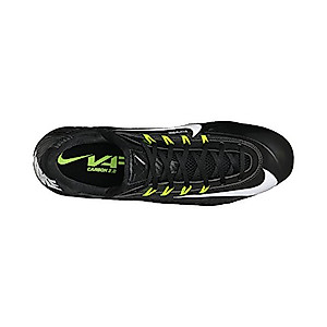 Nike Vapor Carbon Elite TD Mens Football Cleats Black/White 631425 011 (13.5 M US)
