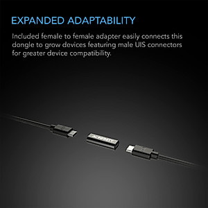 AC Infinity UIS 2-in-1 Splitter, Daisy-Chain Adapter Dongle, L-Shaped Sequential Connection Cable Cord, Right Angle Piggyback Connector for LED Grow Lights, EC Motor Fans