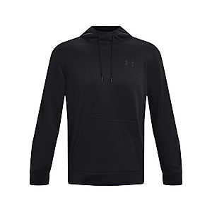 Under Armour Men's ArmourFleece Hoodie, (001) Black / / Black, 3X-Large