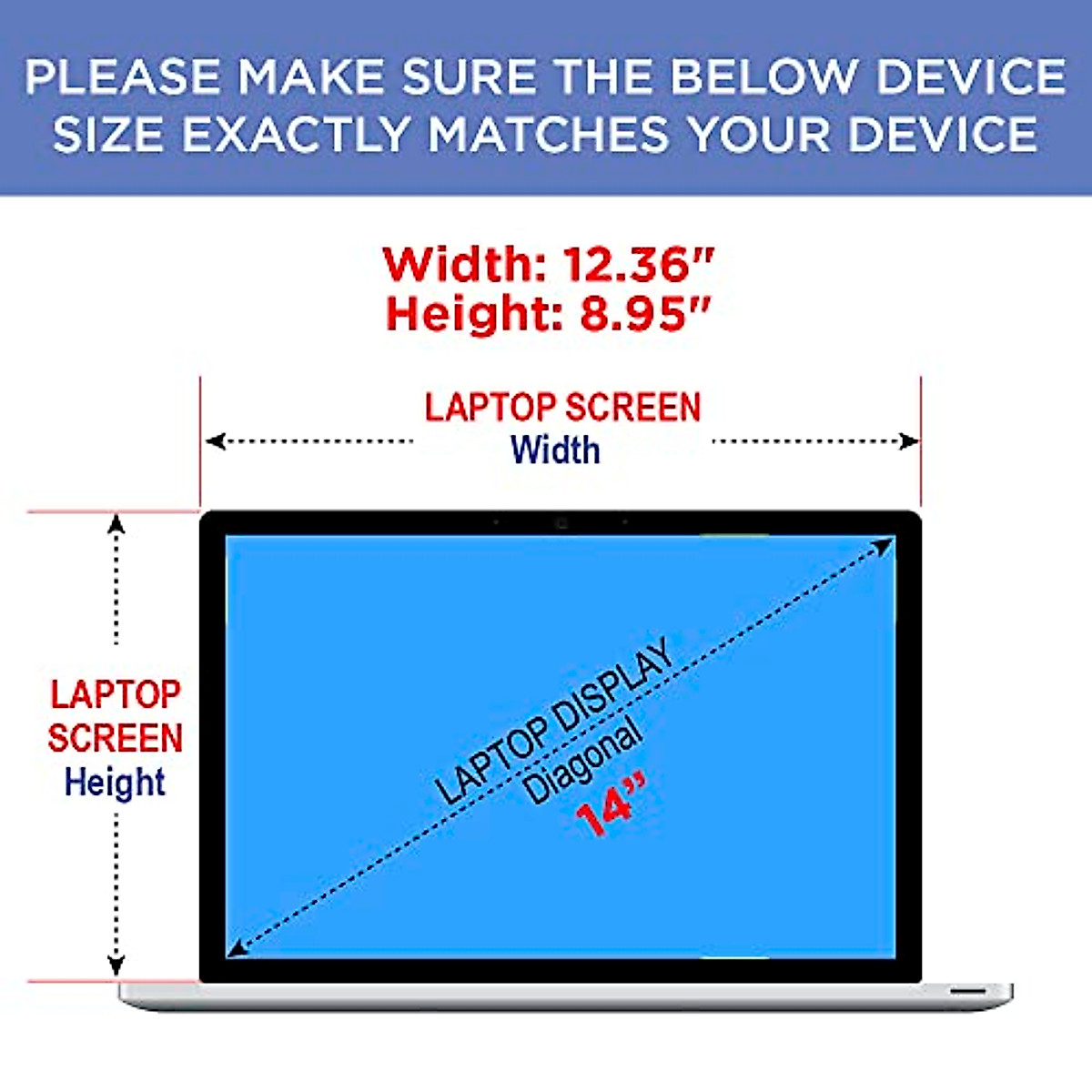 Artemis Shields Matte Anti-Glare Premium Screen Protector compatible with Dell Inspiron 2 in 1 14 inch FHD+ Touch Laptop i7425-A242PBL-PUS, 7420 [2 Pack]