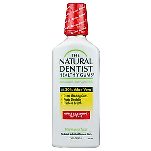The Natural Dentist Antigingivitis Rinse, Peppermint Twist - 16.9 oz - 2 pk