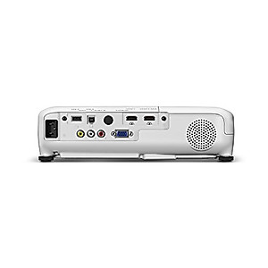 Epson Home Cinema 1040 1080p, 2x HDMI (1 MHL), 3LCD, 3000 Lumens Color and White Brightness Home Theater Projector (Renewed)