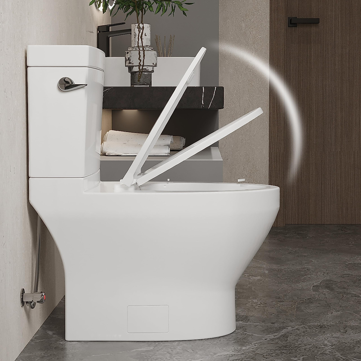 KE KING Lavan® 1000 MaP Score Powerful Flush Comfort Height Floor Mounted Two-Piece Toilet