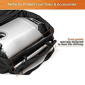 NOELIFE Carry Bag for Ooni Karu 12, Carrying Case for Ooni 12 Multi-Fuel Outdoor Wood Fired and Gas Pizza Oven Accessories (Bag Only)
