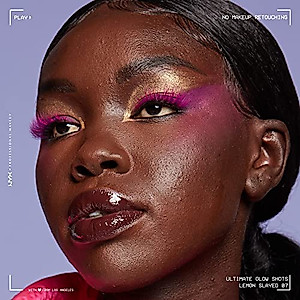 NYX PROFESSIONAL MAKEUP Ultimate Glow Shots, Liquid Eyeshadow, Long-Lasting Shimmer Eye Shadow with Vitamin C - Lemon Slayed