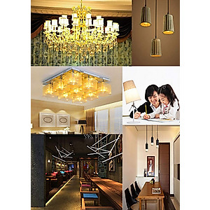 E26 LED Light Bulbs 10W (100W Halogen Equivalent) E26/E27 Medium Socket Base Warm White 3000K LED Corn Light for Ceiling Fan Chandelier Pendant Light,66 LED 5730 SMD,Not Dimmable,Pack of 3