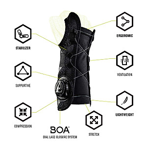 DonJoy® Performance Bionic™ Reel-Adjust Wrist Brace (Right, Medium/Large)