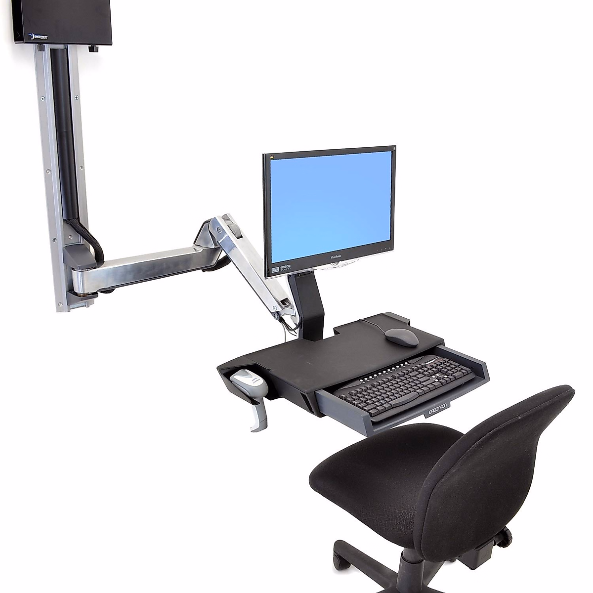 Ergotron 45-261-026 SV Sit-Stand Combo Extender