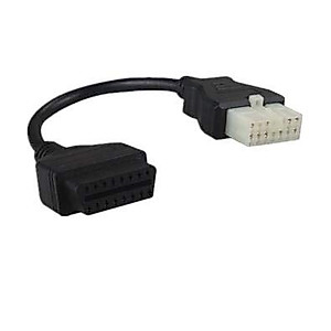 12 Pin OBD1 to 16 Pin OBD2 Diagnostic Cable for Mitsubishi