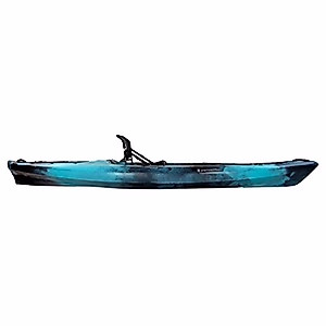 perception Pescador Pro 12 | Sit on Top Fishing Kayak with Adjustable Lawn Chair Seat | Large Front and Rear Storage | 12' | Dapper