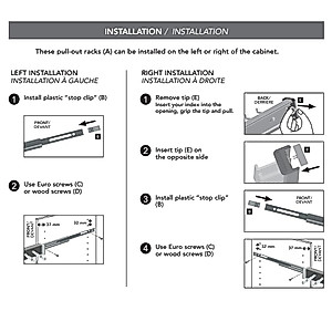 Designer Wardrobe Reversible Closet Valet Rod 11.75" or 13.75" Length with 8.5" Retractable Pullout Extension and Installation Hardware (Matte Brass, 11.75 Inch Long)
