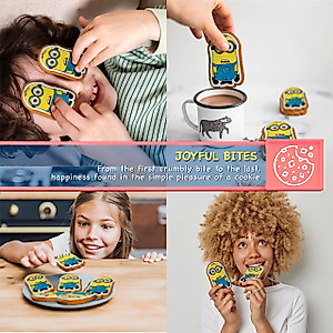 Cookie Cutter by 3DForme,For Minion Baking Cake Fondant Frame Mold for Buscuit, Set 2 Piece Made in Ukraine