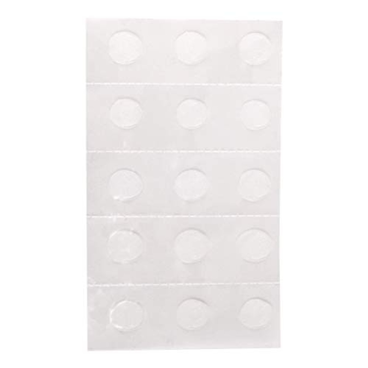 Gorilla Permanent Adhesive Dots, Double-Sided, 150 Pieces, 0.5" Diameter, Clear, (Pack of 1)