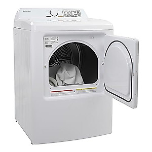 West Bend Clothes Dryer Front Load Gas, 6.7-Cu.Ft, White