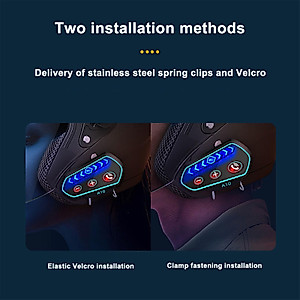 Bluetooth 5.0 Motorcycle Helmet Headset,GPS Noise Reduction Waterproof Stereo Music Handsfree Bluetooth Headphones