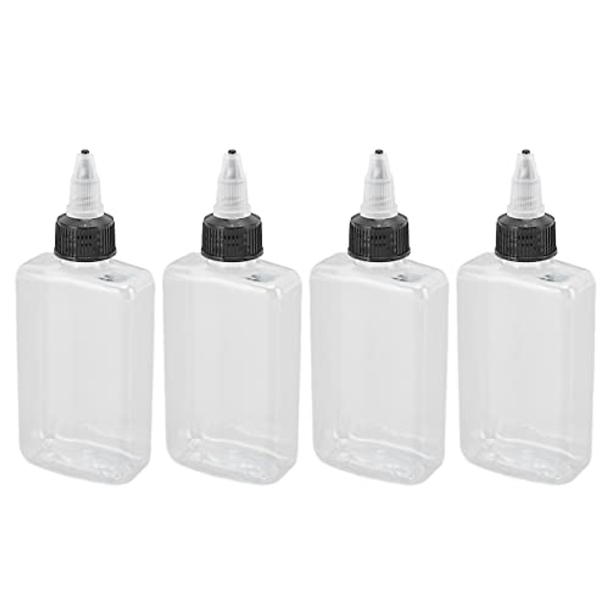 Garden supplies 4 Pcs Seasoning Bottle 100ML Portable Sealed Reusable Dispensing Oil Bottle Seasoning Bottle for Outdoor BBQ Camping