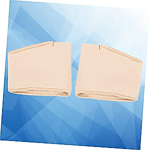 GLEAVI 2pcs half toe sleeve neuroma pad clip board bunion splint metatarsal pads bunion forefoot bunion night forefoot cushion pad heels cushioning pads Toes Separator protector High heel