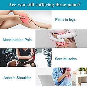 KOTOFATA Quick Heat pad Heating Pads for Cramps Shut Off, Back Pain and Cramp Treatment Pads Soft and Comfortable Fabric Pads with LCD Screen to Keep Warm in Winter