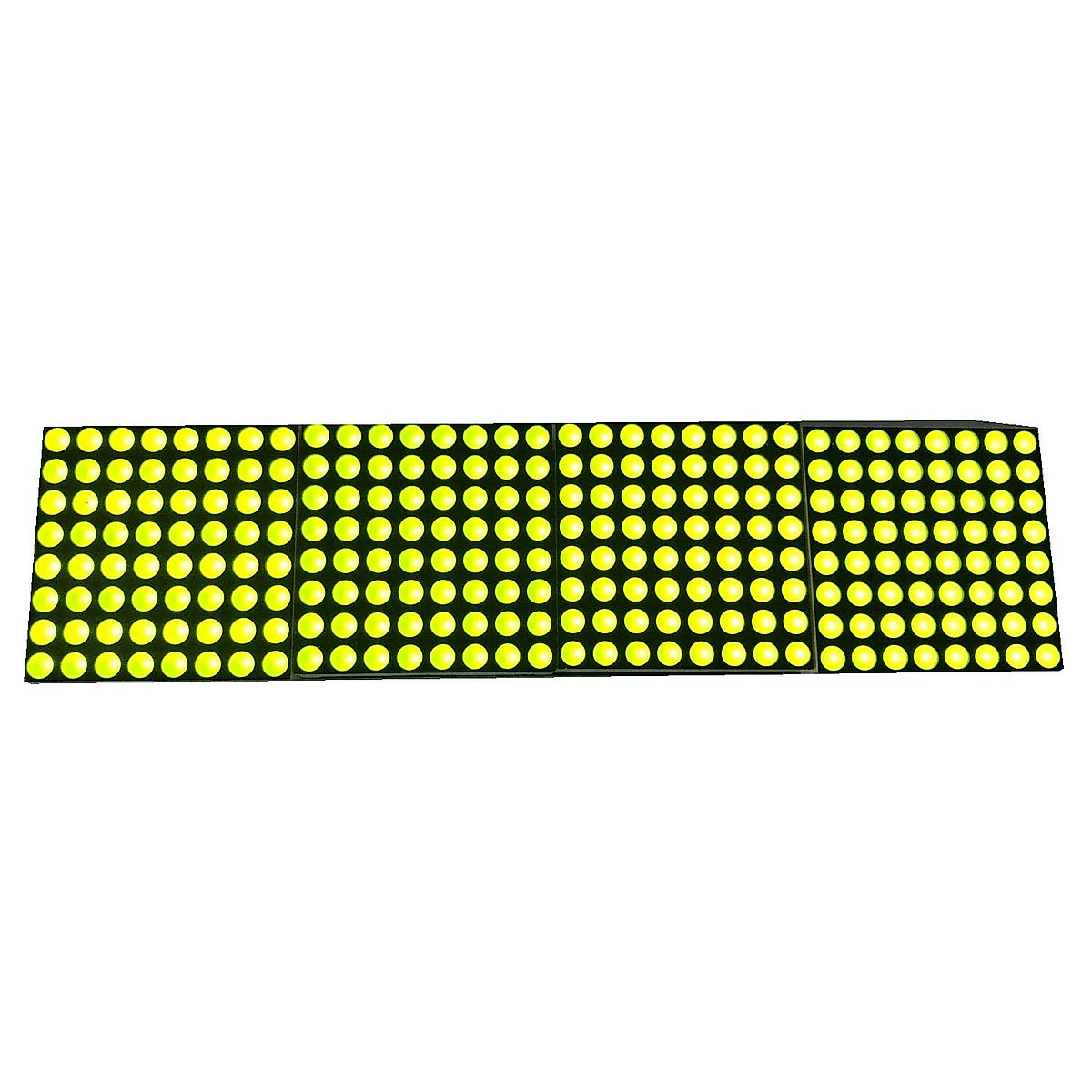 NOYITO MAX7219 Dot Matrix Module 4 in 1 Display Module Blue Red Green Three Colors with 5Pin Wire - Upgrade (Blue)