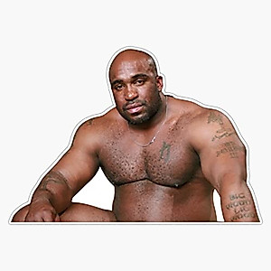 Big Dick Black Guy Meme Barry Wood Sticker Bumper Sticker Vinyl Decal 5"
