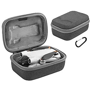 iEago RC Mini 3 Pro Case Drone Body Small Case Portable Storage Bag Travel Compact Case Compatible with DJI Mini 3 / Mini 3 Pro Accessories