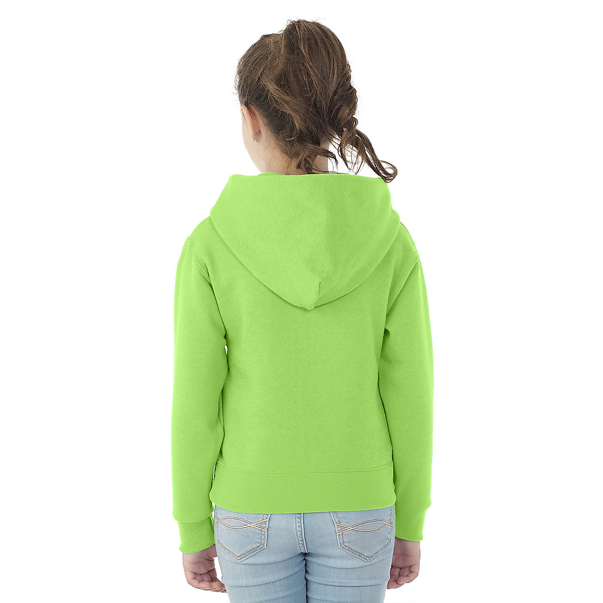 Jerzees 996Y Youth NuBlend Hooded Pullover Sweatshirt, Scuba Blue, Small