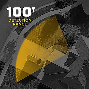 Vosker V300 | Live View Outdoor Security Camera | Solar Powered 4G-LTE Cellular Network Enabled | No Wi-Fi Needed | Receive Live Streaming Security Video Virtually Anywhere | SIM Card Included