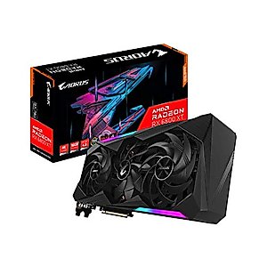 GIGABYTE AORUS Radeon RX 6800 XT Master 16G Graphics Card, MAX-Covered Cooling, 16GB 256-bit GDDR6, GV-R68XTAORUS M-16GD Video Card