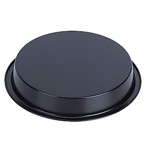 Fdit Pizza Pan Non-Stick Round Shallow Pie Cake Bread Mold Carbon Steel Baking Dish Pan Tray Kitchen Tools 5/6/7/8/9/10 inch (6in)