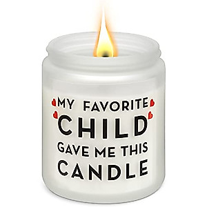 Day Gifts, Gifts for Dad Mom from Daughter Son, Vanilla Scented Candles, Gifts for Mom Dad, Best Mom Dad Gifts, Funny Birthday Gifts for Mom, Dad, Mother, Father, Funny Scented Candles(9oz)