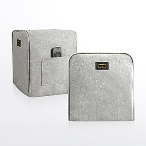 Projector Dust Cover for JMGO N1 Pro/N1 Ultra, Waterproof Projector Protector Case with Pocket for Accessories (Gray)