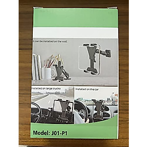 OHLPRO Heavy Duty Drill Base Tablet Holder Car Mount Dashboard for iPad/iPad Mini Samsung Galaxy (All 7" - 11.5") Tablets, ipad Mount for Desks,Cars, Great for Wall, Truck, Commercial Vehicles Dash