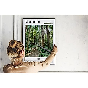 Mendocino Print, Mendocino Poster, Mendocino Wall Art, Minimal Travel Print,Minimal City Poster,Travel Destination Print,Oil Painting Poster