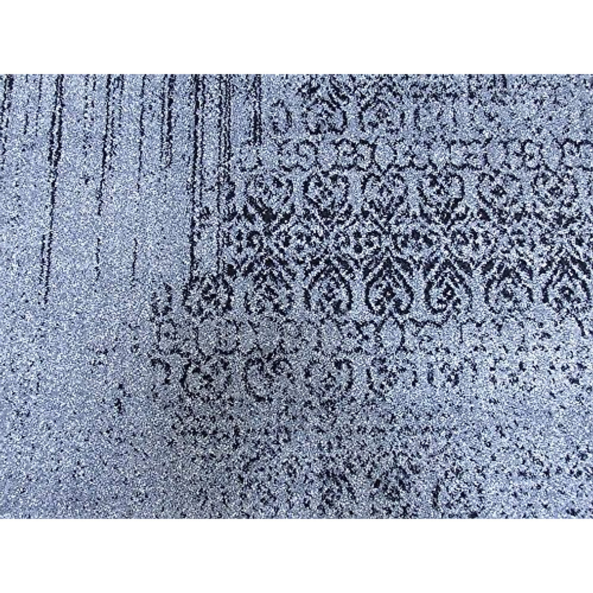 Unique Loom Del Mar Collection Area Rug-Transitional Inspired with Modern Contemporary Design, Rectangular 5' 1" x 8' 0", Blue/Navy Blue