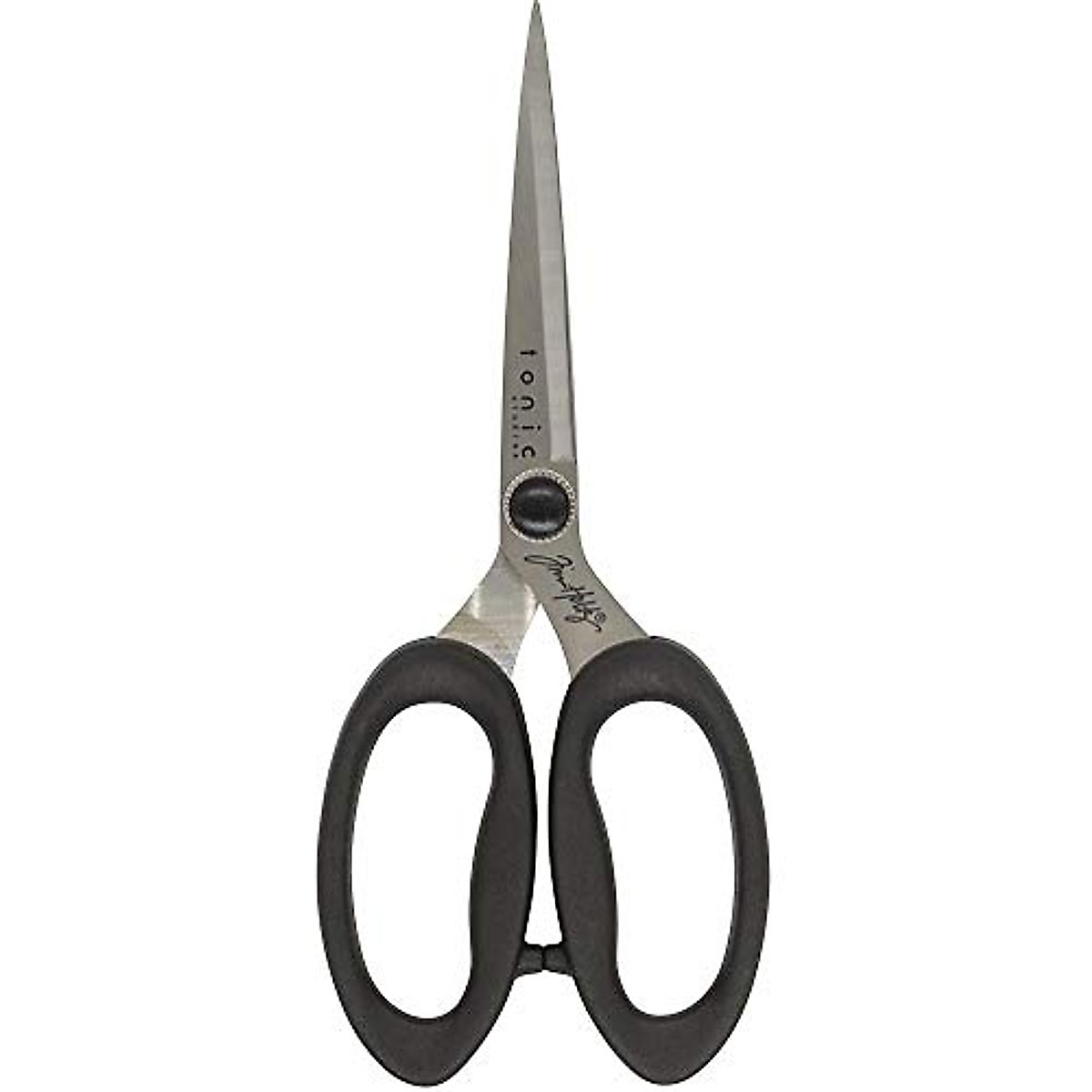 Tim Holtz Haberdashery Snip Scissors Set - Soft Grip Durable Snips 5" & Scissors 6" with Storage Tins - 2 Items