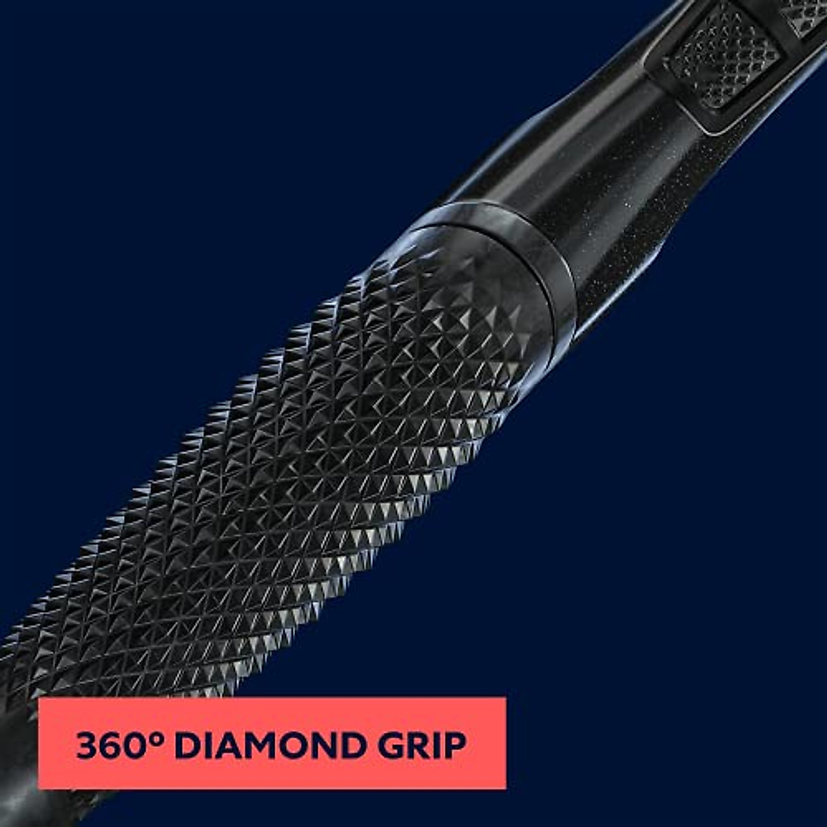 Dollar Shave Club | 4-Blade Travel Shaving Kit | Diamond Grip Club Razor Handle, 4-Blade Club Razor Cartridges, and Razor Cover, Easy to Grip Handle, Shaving Starter Set, Razor Kit, Great for Travel