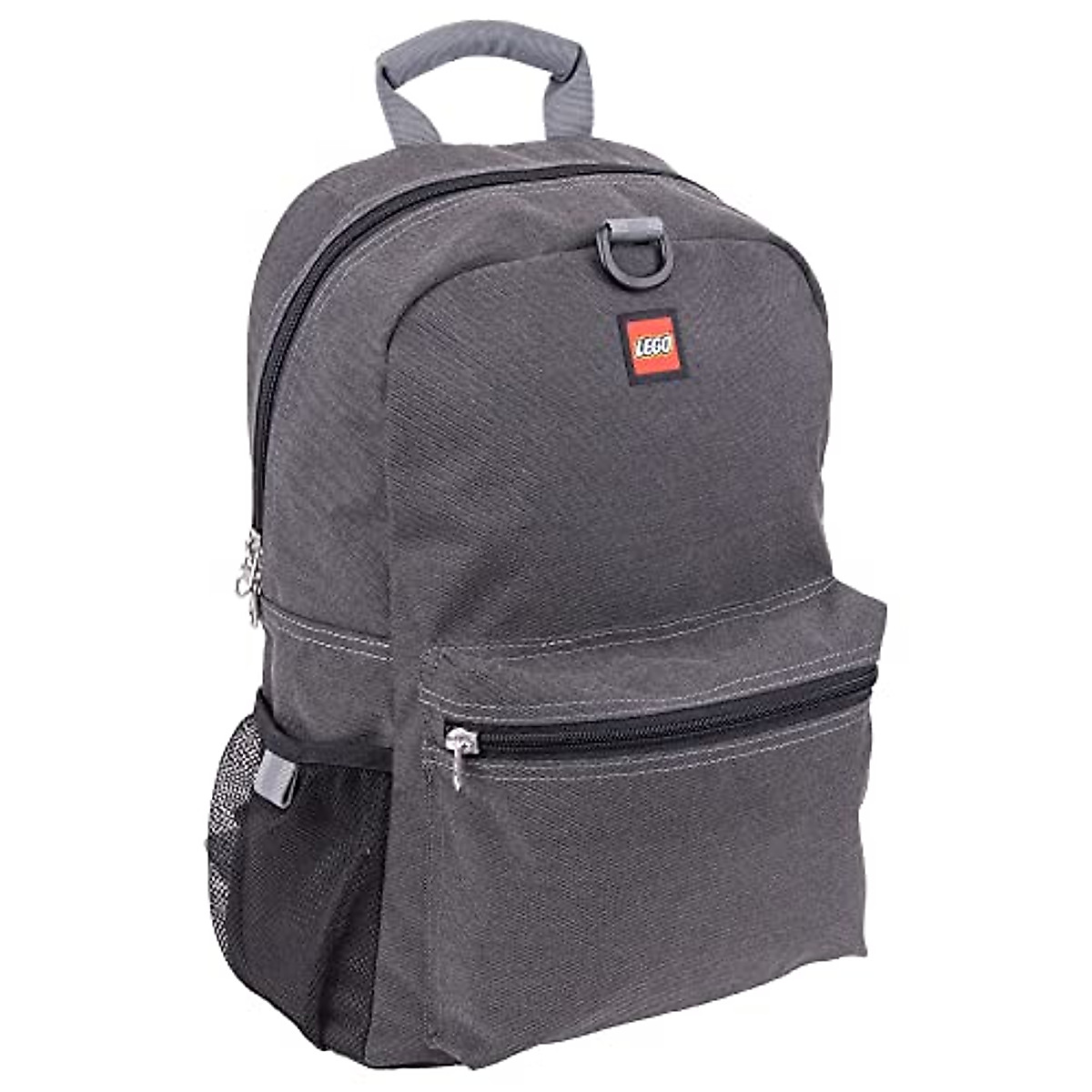 LEGO Mystery Patch Backpack & Pouch Series 3 With 6 Assorted Patches, Grey